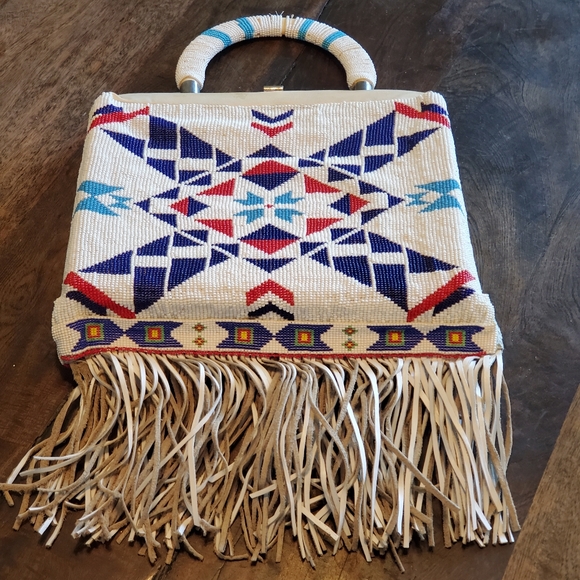 Bags | Vintage Native American Beaded Purse | Poshmark